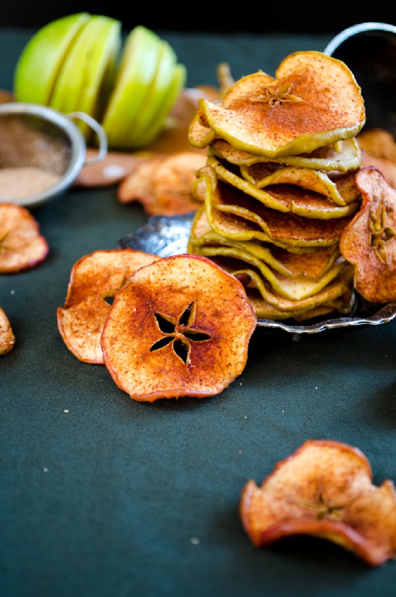 Como faz: chips de maçã | Comendo com os Olhos